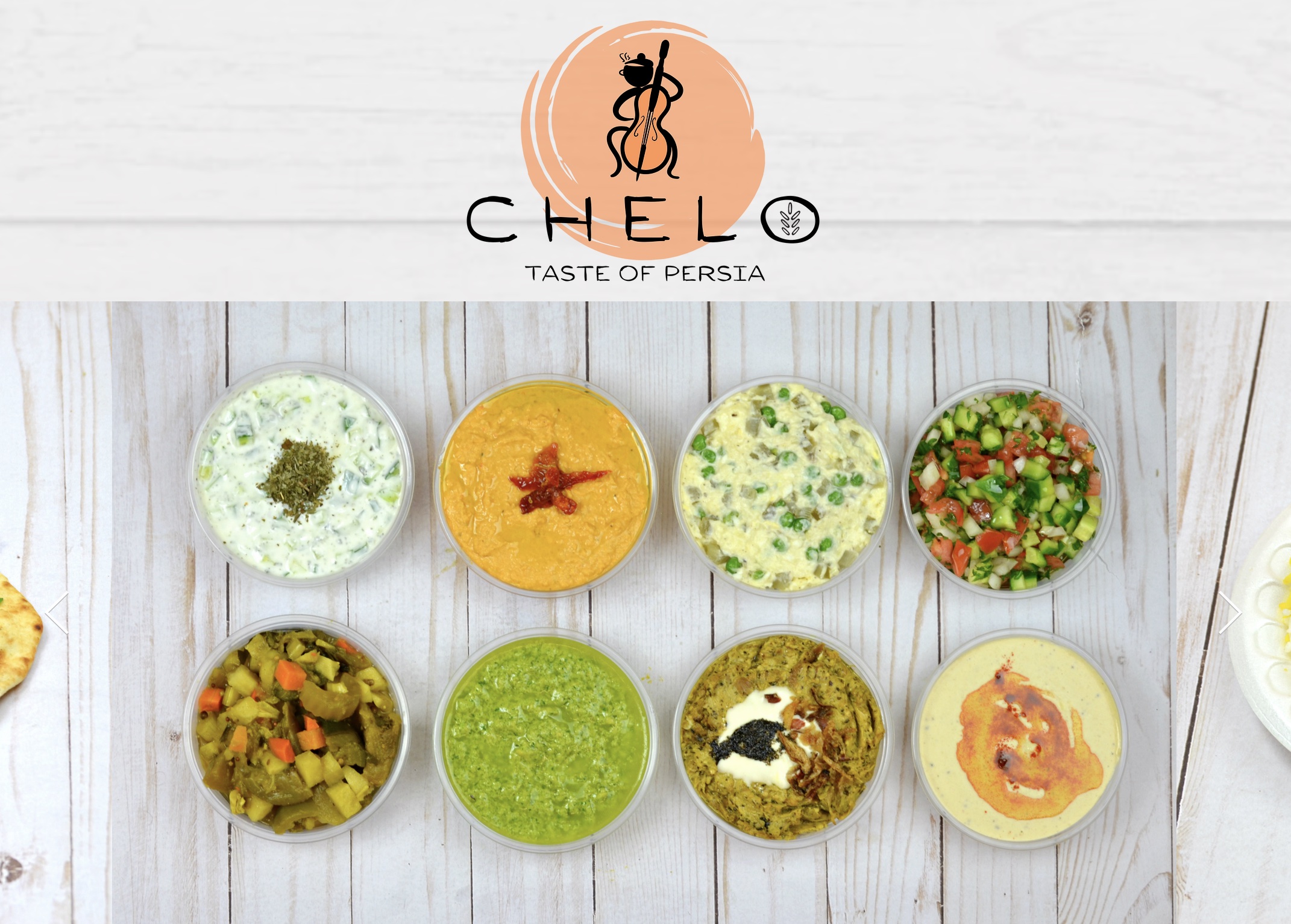 Chelo - Taste of Persia | Persian Mediterranean Restaurant Van Nyse